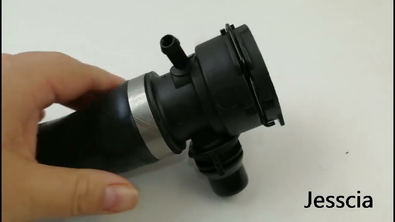 17127531579 Upper Radiator Hose for BMW - YouTube