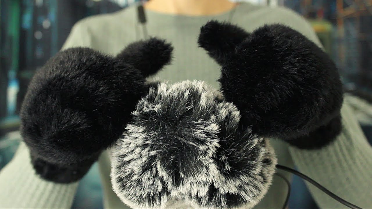 ASMR | Fluffy Mic & Fluffy Gloves | intense, loud and a little chaotic ...
