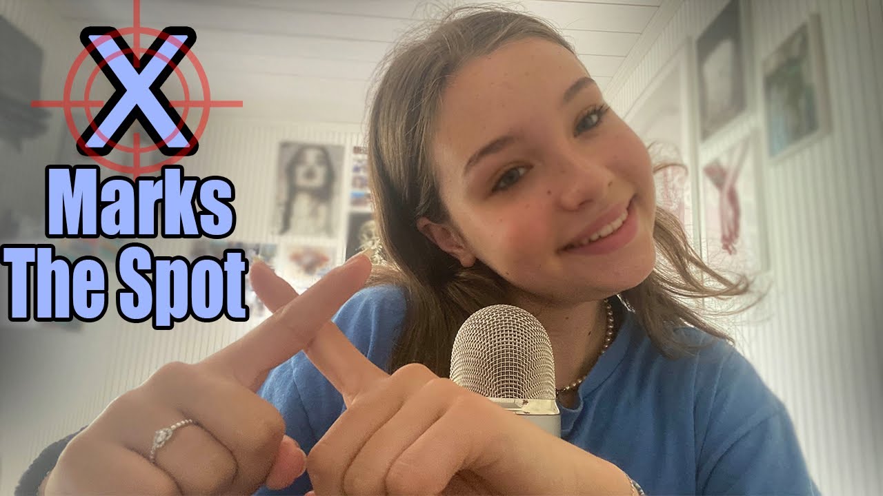 ASMR l X Marks The Spot Trigger! (hand movements & visuals) - YouTube
