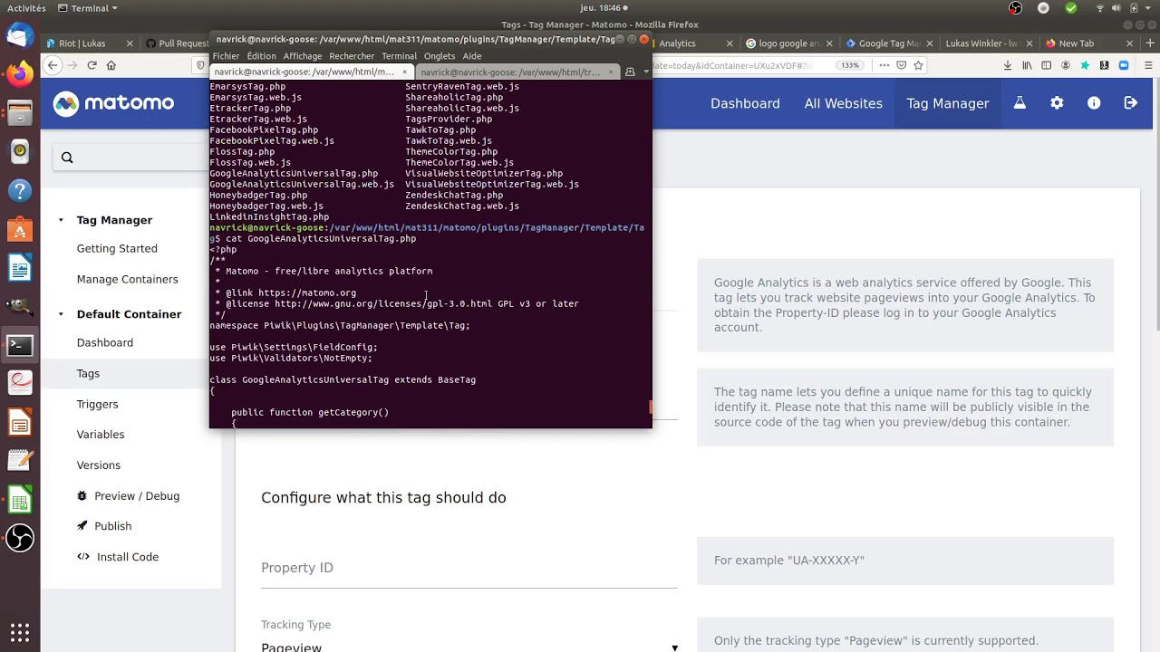 Creating tag templates in matomo tag manager - YouTube