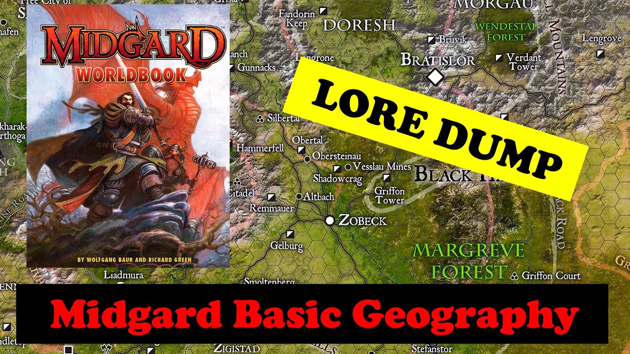 Lore Dump 01: Midgard 5e General Geography - YouTube