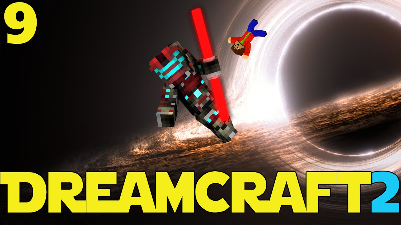 ČERNÁ DÍRA? - Minecraft Dream Craft 2 Ep.9 w/Porty! - YouTube
