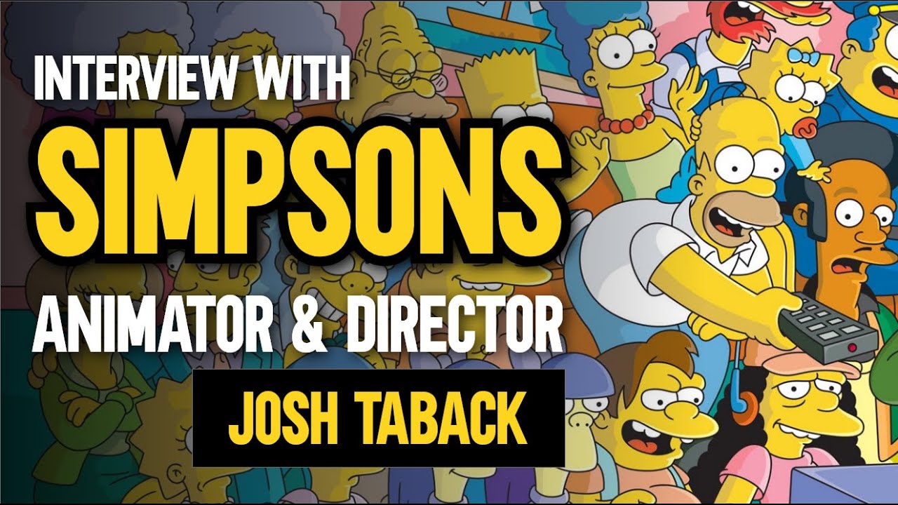 Animating and Directing on The Simpsons with Josh Taback - YouTube