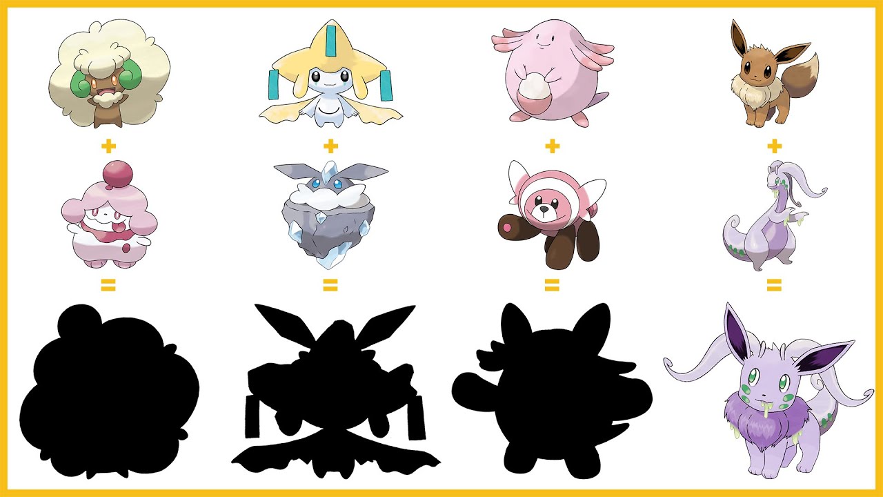 Pokemon Fusion Compilation #668 | Goodra | Eevee | Stufful | Chansey ...