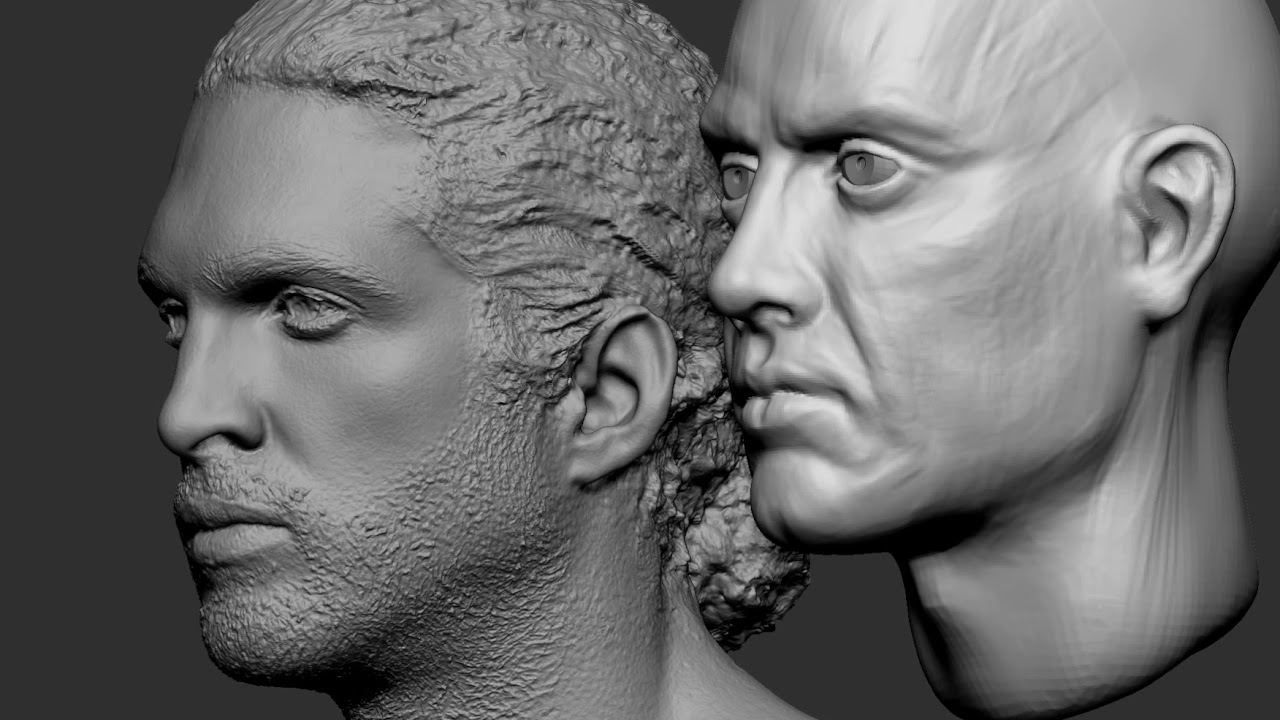 Quick head sculpt - YouTube