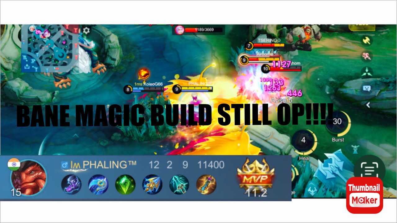 BANE (MAGIC BUILD) CAN HAWK THU EVERYONE!!!! - YouTube