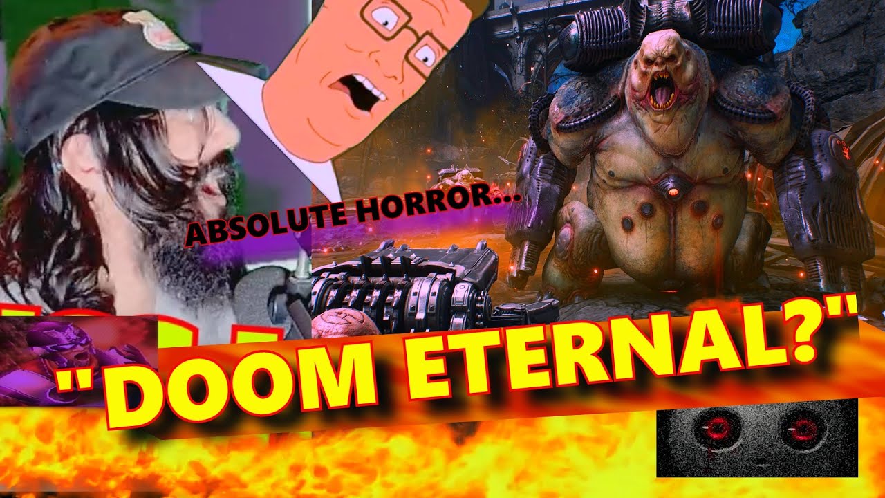 #doom "NEW YEARS 2K25 DOOM ETERNAL - THE MAURADER COOKED ME??" #horrorgaming #gaming # ...