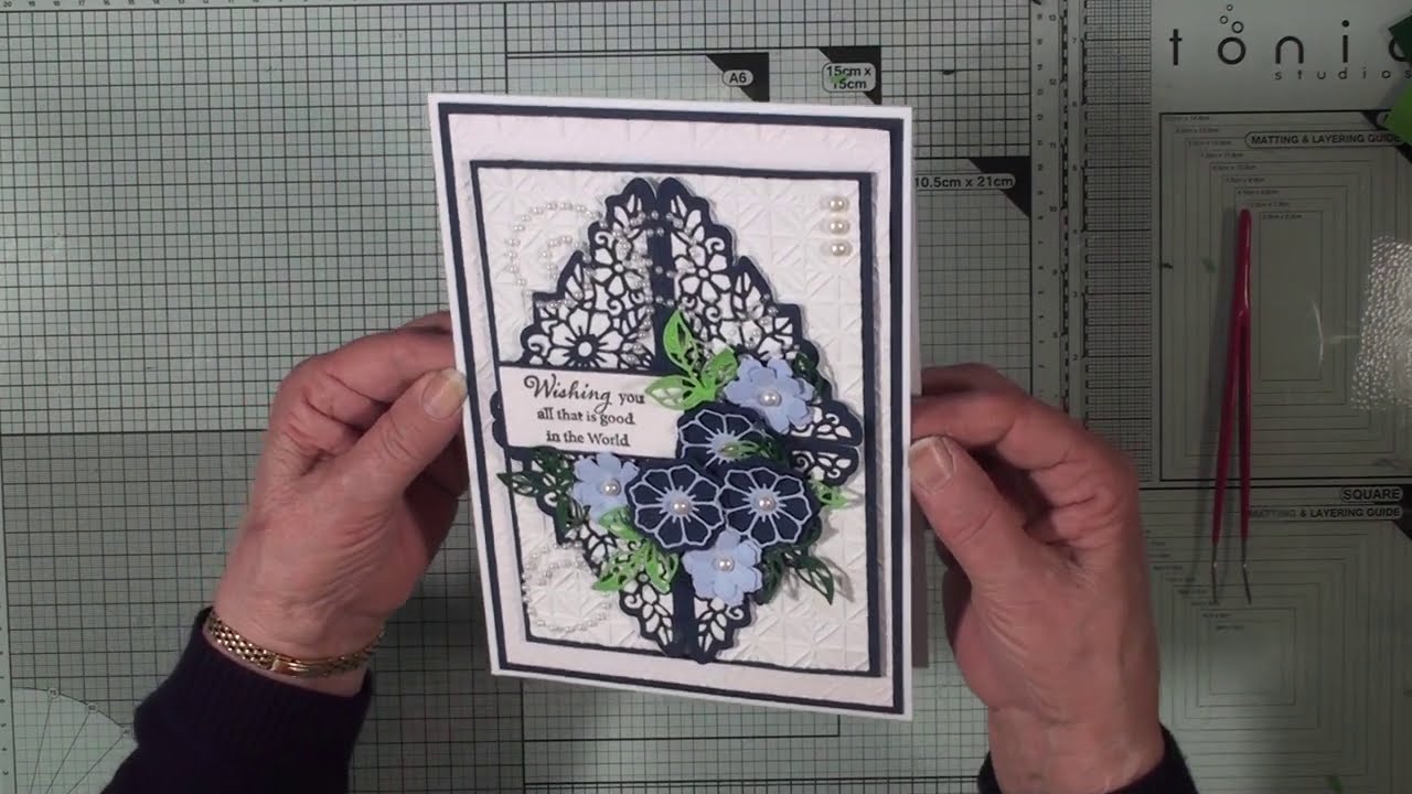 How to make a Thank You Card by Christina Griffiths with Card Making ...