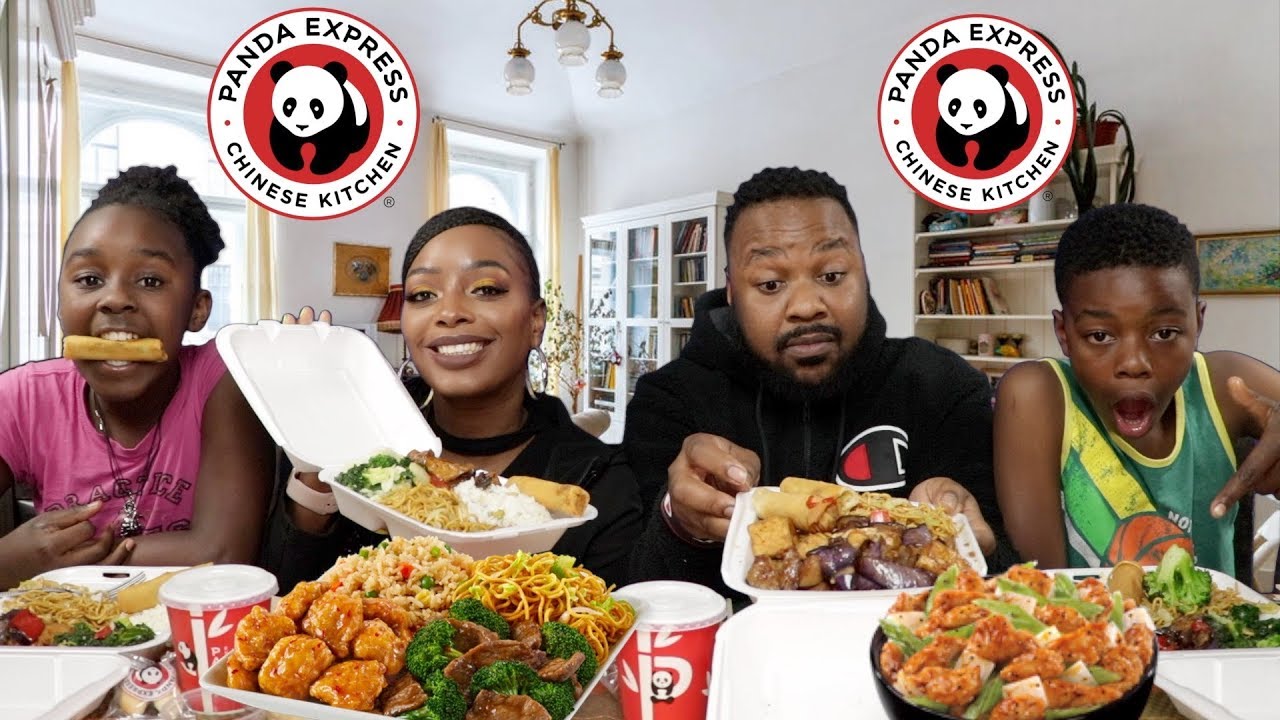 PANDA EXPRESS GOES VEGAN !?! | MUKBANG | EATING SHOW - YouTube