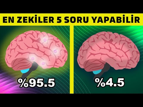 Bu 10 sorudan 4'ünü bilen süper zekalıdır