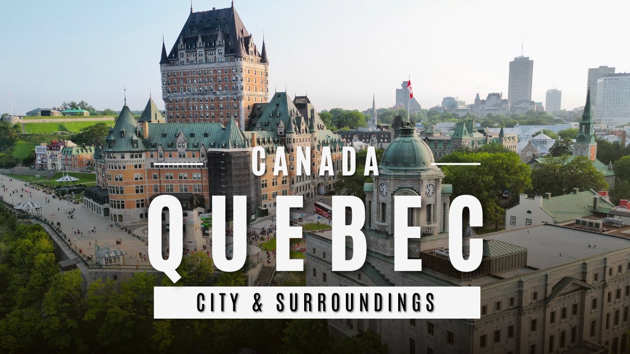A visit to Quebec: Quebec City | Vue du Ciel - Drone view | Fairmont Le ...