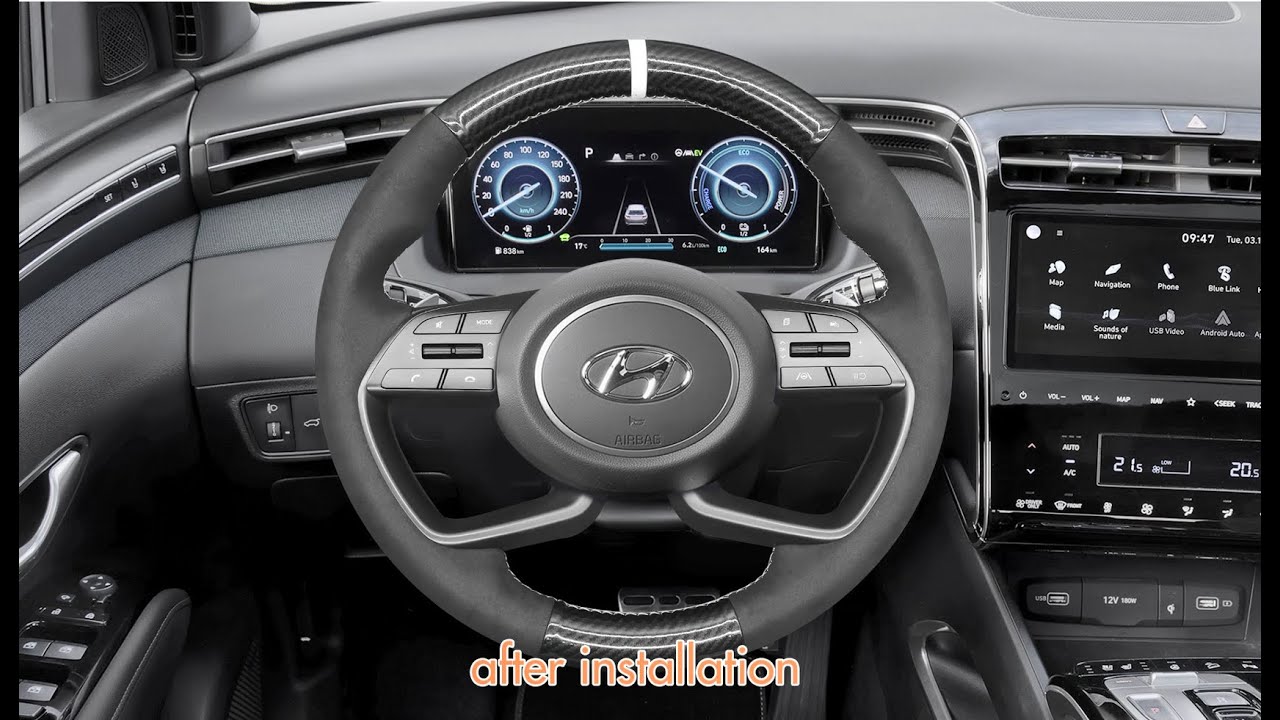 Hyundai i20 steering wheel cover store