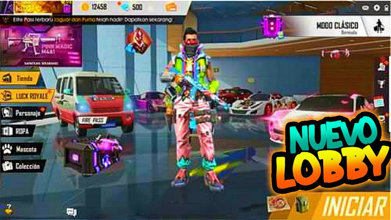 ¡RÁPIDO! ASÍ SE VERÁ EL NUEVO *lobby en free fire* LUEGO DE LA ...