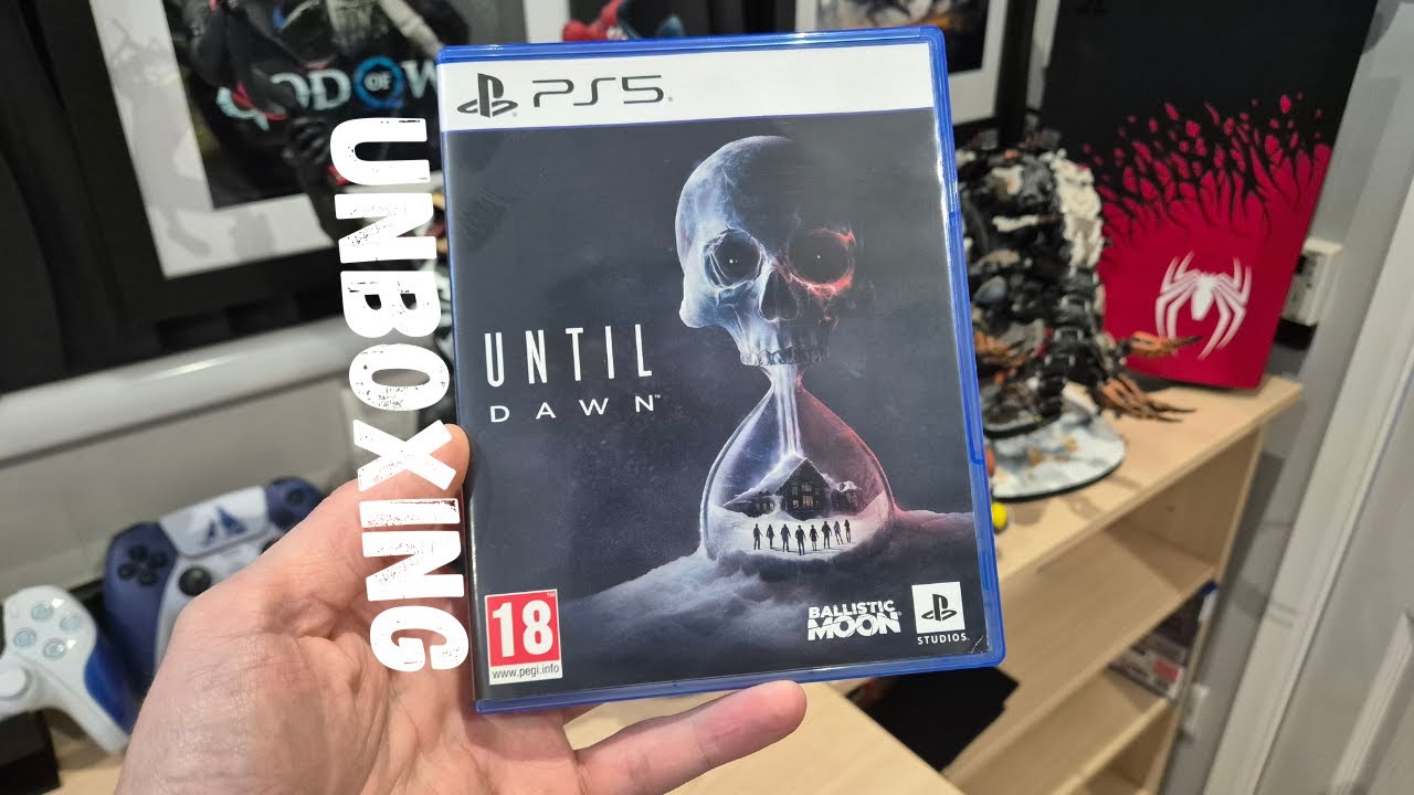 Until Dawn REMASTERED PS5 Unboxing - YouTube