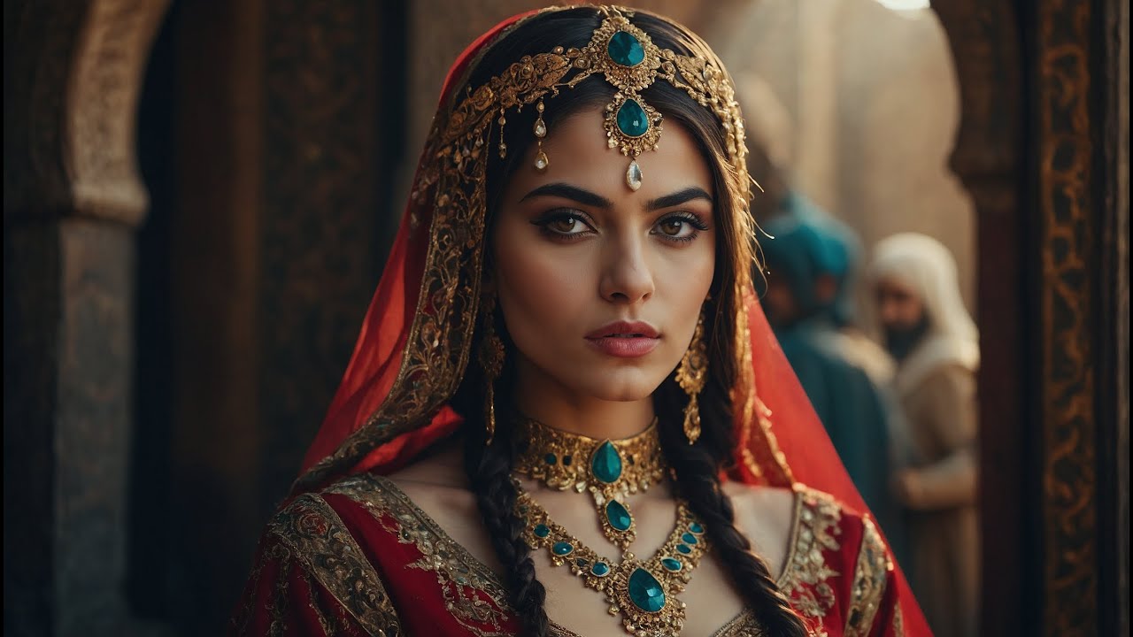 Persian Princess Lookbook | AI Art - YouTube