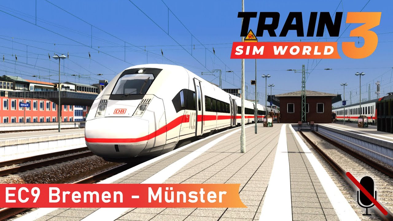Führerstandsmitfahrt | ICE 4 | EC9 Bremen Hbf - Münster Hbf | BR 412 ...