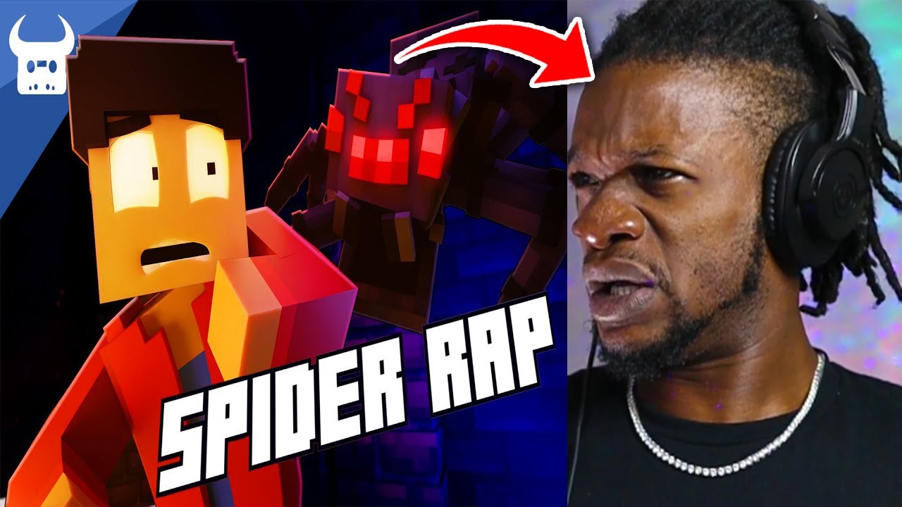 MINECRAFT SPIDER RAP | "Bull Is The Spider" | Dan Bull Animated Music ...