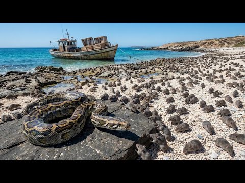 Milhares de ratos lançados para eliminar cobras devastadoras em Guam chocam especialistas