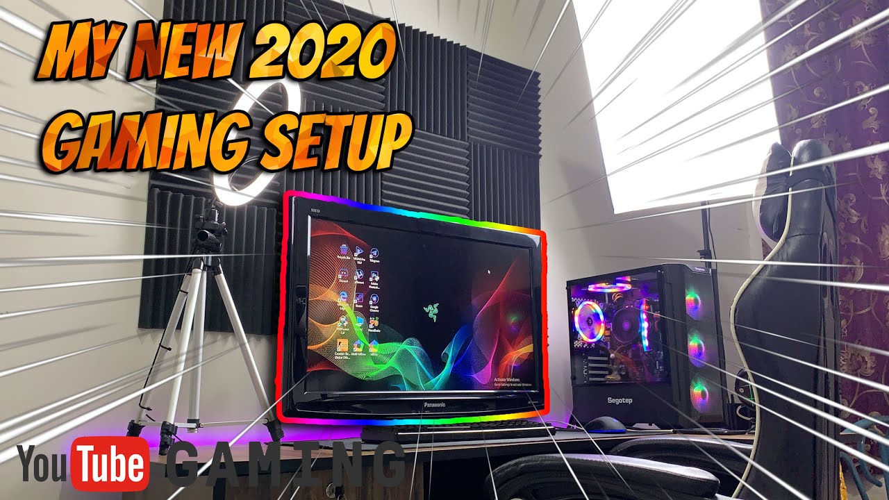 My New 2020 Gaming Setup!!!! - YouTube