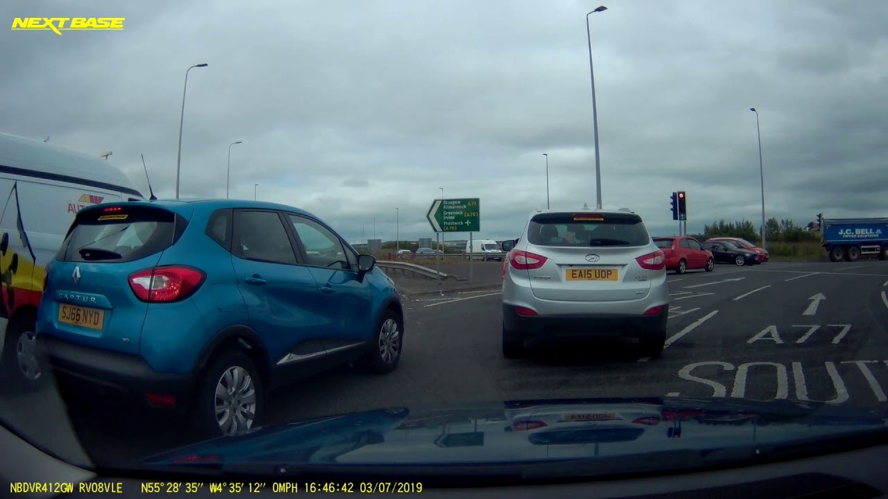 Ayr, Whitletts Roundabout, Daily Near Misses, One Of Scotland's Most ...