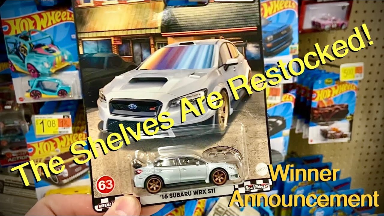 Shelves Are Restocked & Winner Announcement! - YouTube