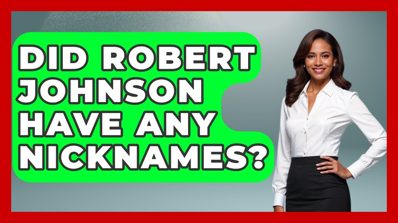 Did Robert Johnson Have Any Nicknames? - Jazz Music Legends - YouTube