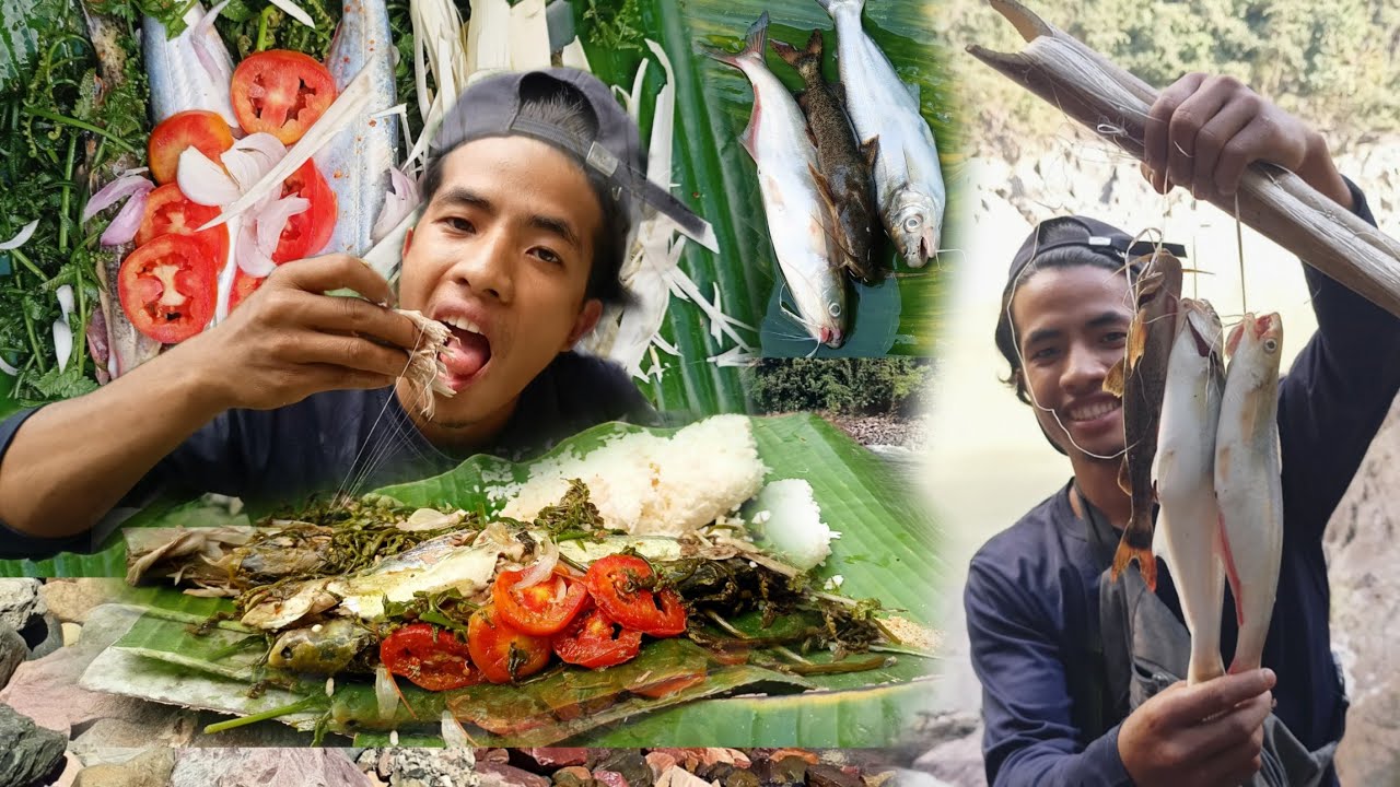 Sand cooked winter fish {catch and Cook}. - YouTube