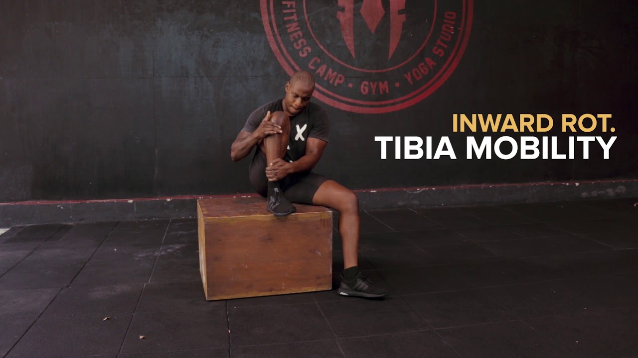 TIBIA MOBILITY Medial Rotation - YouTube