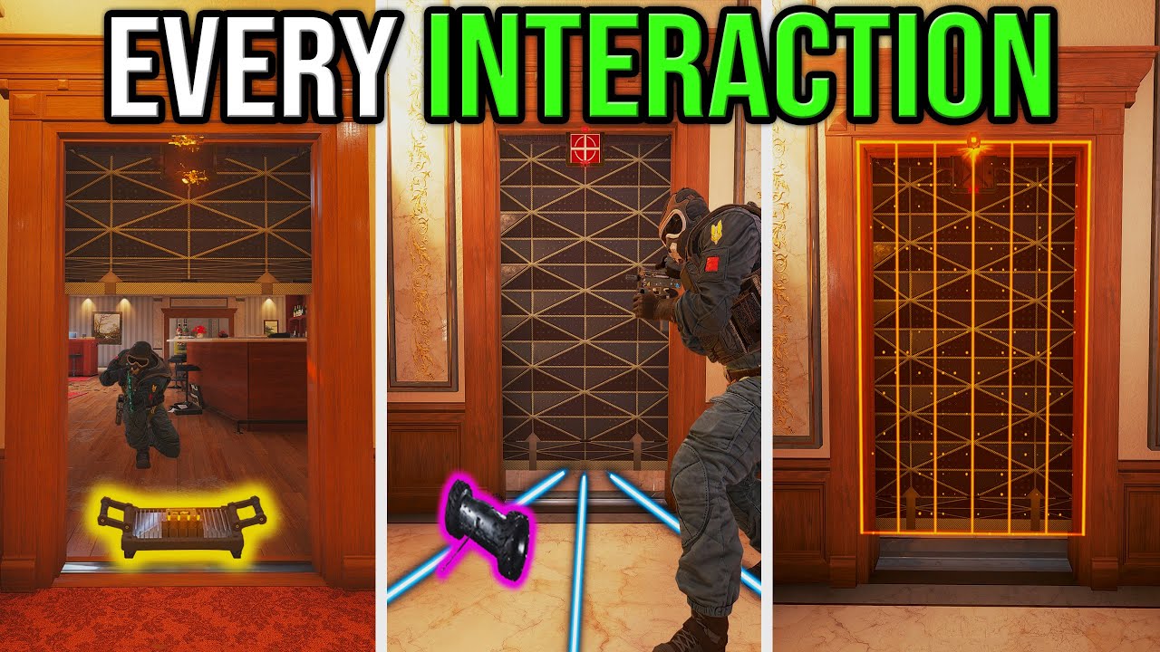 EVERY INTERACTION with the NEW ATTACKER RAUORA in R6 Siege - YouTube