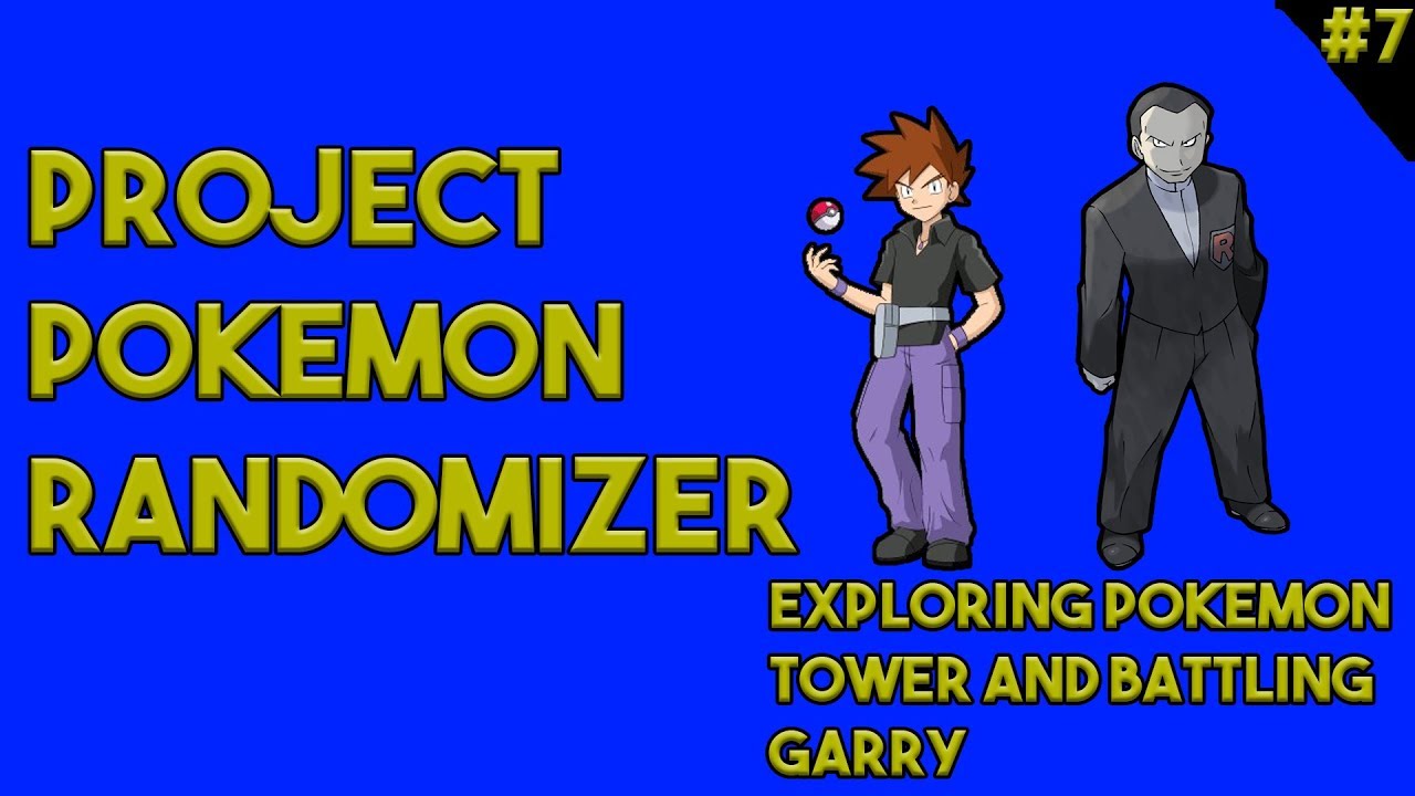 Exploring Pokemon Tower and battling Gary: Project Pokemon Randomizer ...