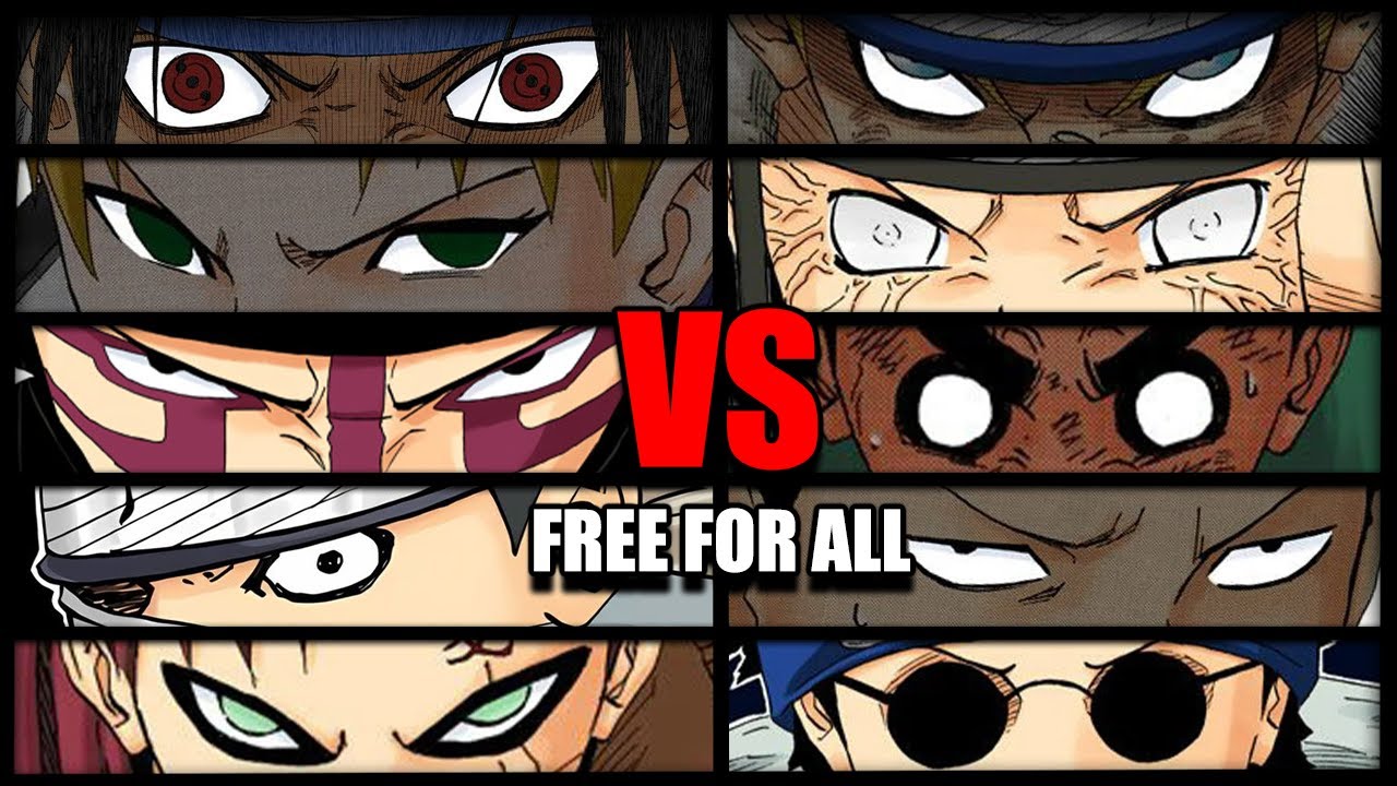 Who would Win a Chunin Exam Free For All? - YouTube