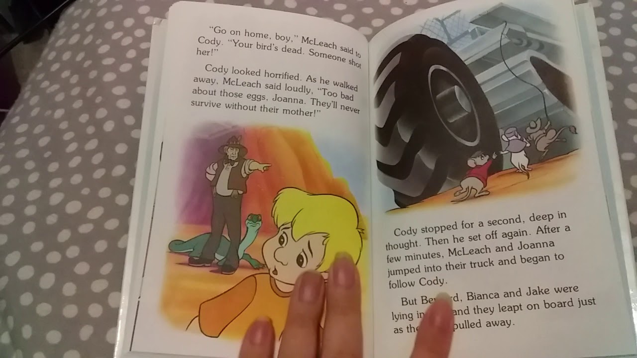 The Rescuers Down Under Book Review #3 (Please pause if you want to ...