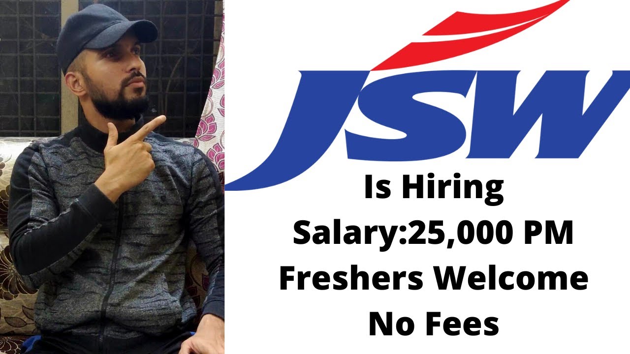 JSW Steel Off Campus Placement 2021 For Freshers | JSW Steel ...