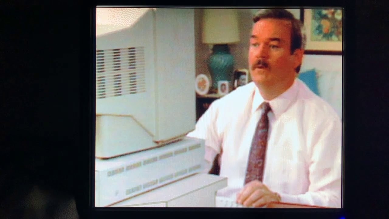Tandy 1000 RLX Original Desk Mate Computer Demo 1991 - YouTube