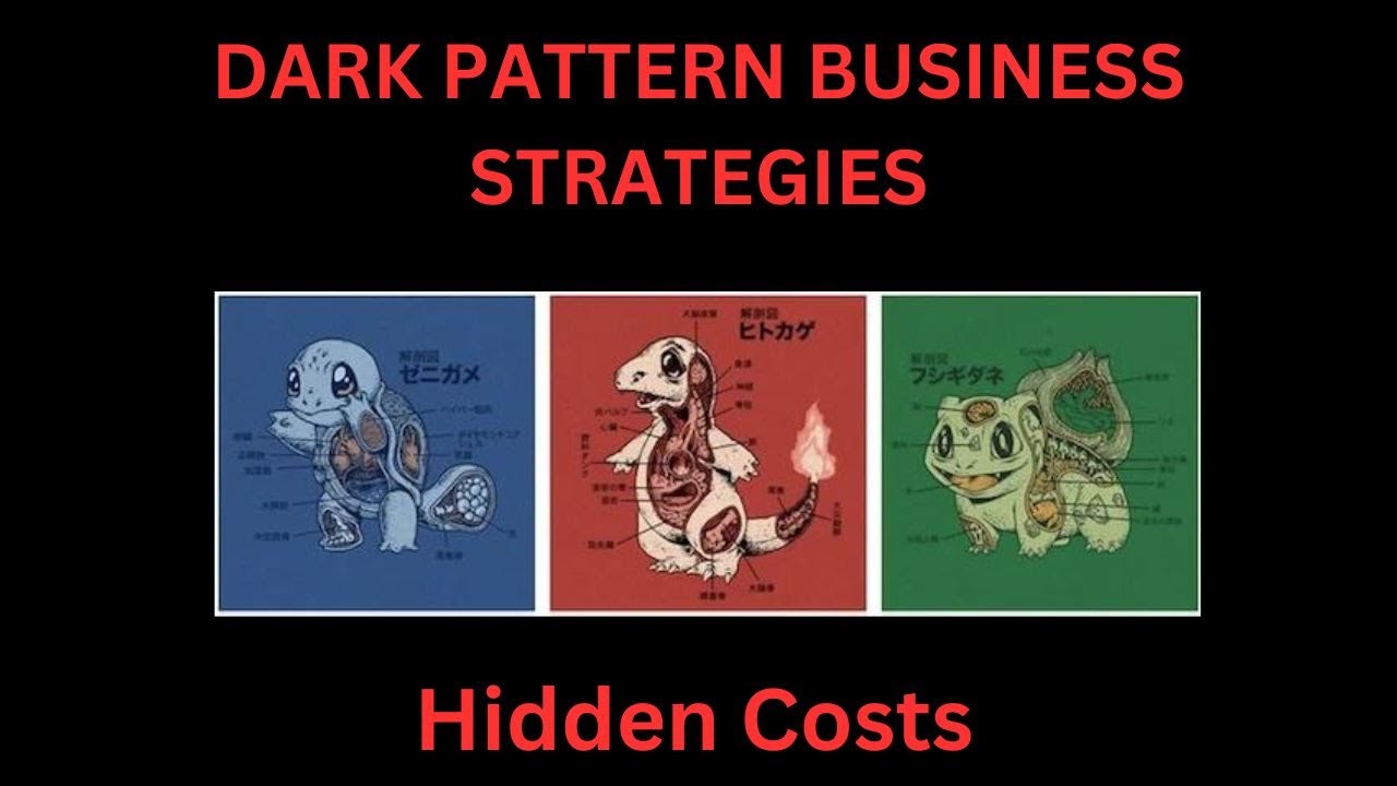 DARK PATTERN BUSINESS STRATEGIES Hidden Costs - YouTube