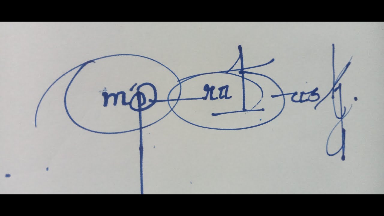 How to signature your name// making different signature//signature ...