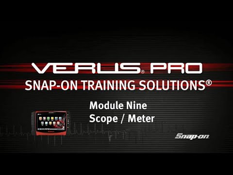 Scope and Meter: VERUS® PRO (Pt. 9/10) | Snap-on® Training Solutions ...