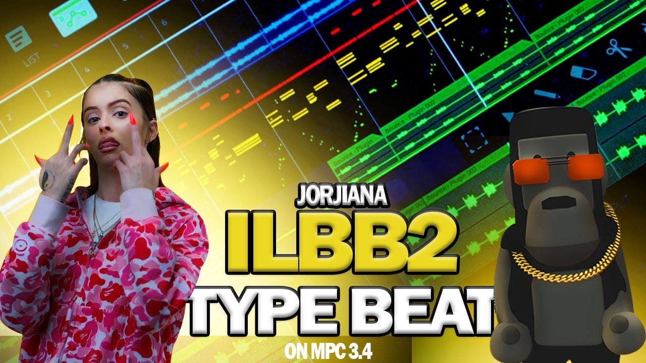 MAKING HARD JORJIANA ILBB2 TYPE ON MPC LIVE II STAND-ALONE MPC 3.4 ...