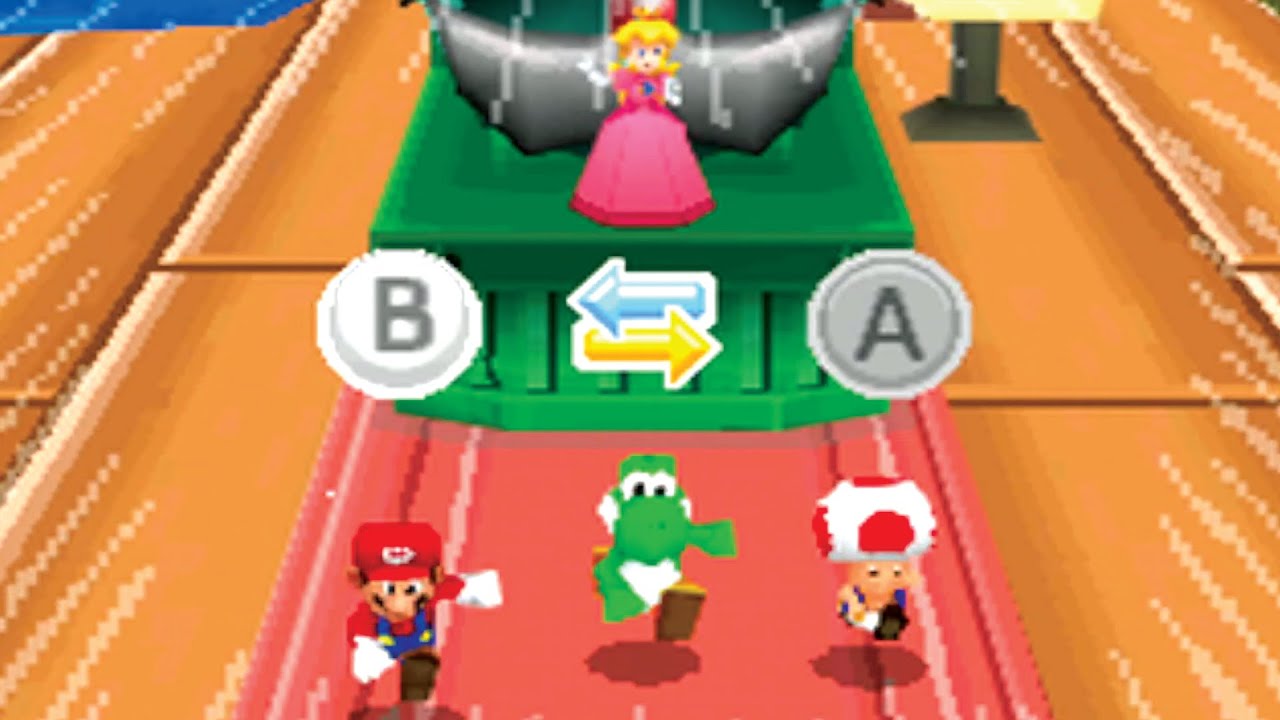 CLOSEST Game of Mario Party DS Step It Up EVER!! - YouTube