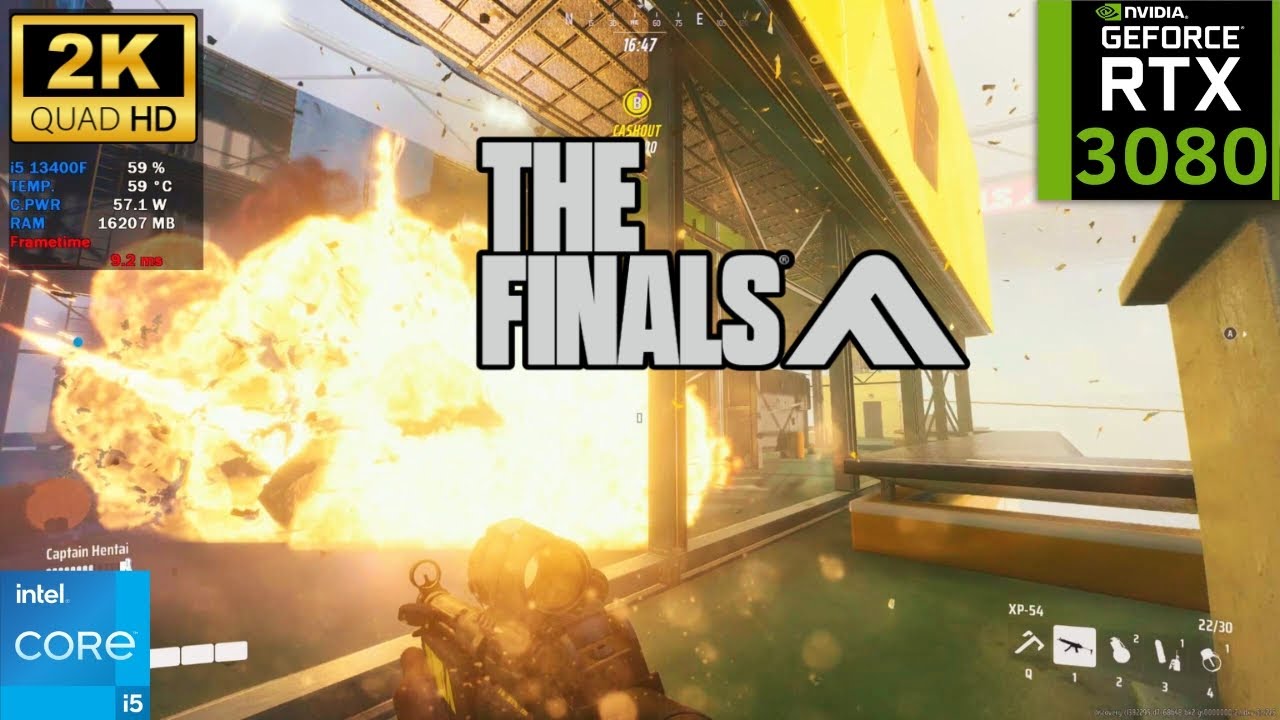 Low vs Epic Settings - The Finals | RTX 3080 + i5 13400F ( 2K Maximum ...