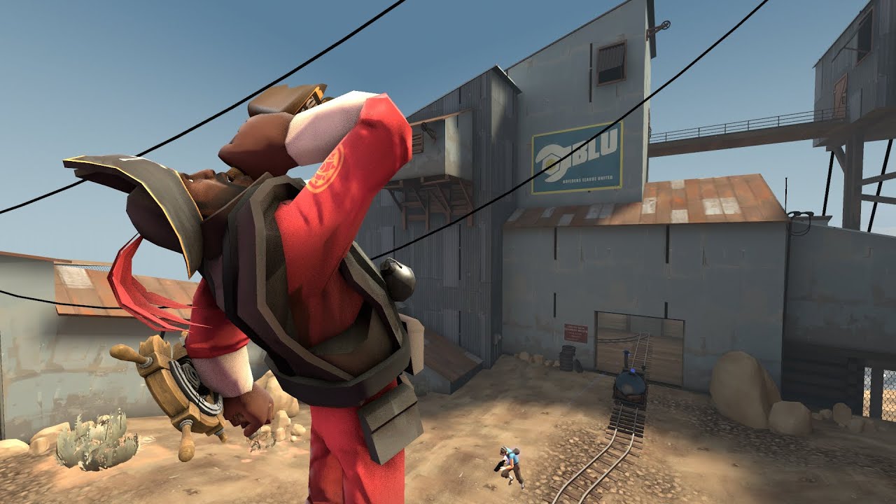 [TF2] Live Commentary - I'm a Pirate! (Swashbuckler's Swag set) - YouTube