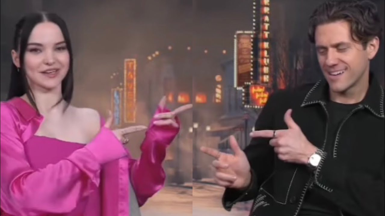Dove Cameron & Aaron Tveit Being Best Friends - YouTube