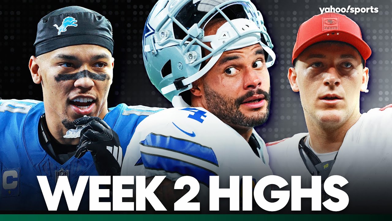 NFL Week 2 Highs: Lions’ Offense EXPLODES, Mac Jones vs. Saints & More ...