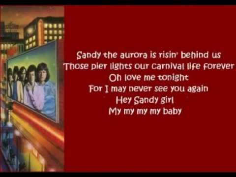 The Hollies - Sandy (orchestra + lyrics 1975)