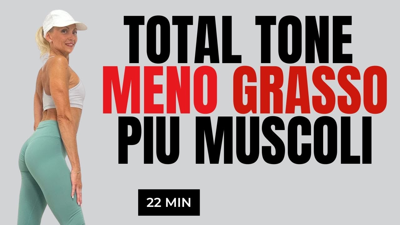 ALLENAMENTO COMPLETO - 22 Minuti a Casa (Con Manubri ...