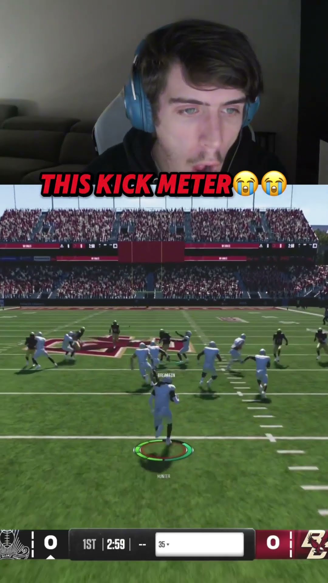 NCAA Kick Meter #easports #ncaa25 #trending #ncaa #kickoff #madden ...