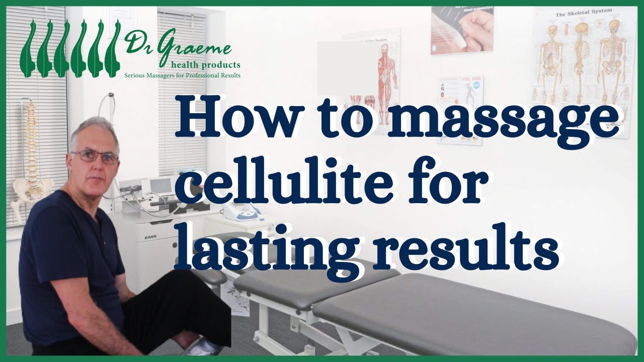 How to self massage cellulite for lasting results - YouTube