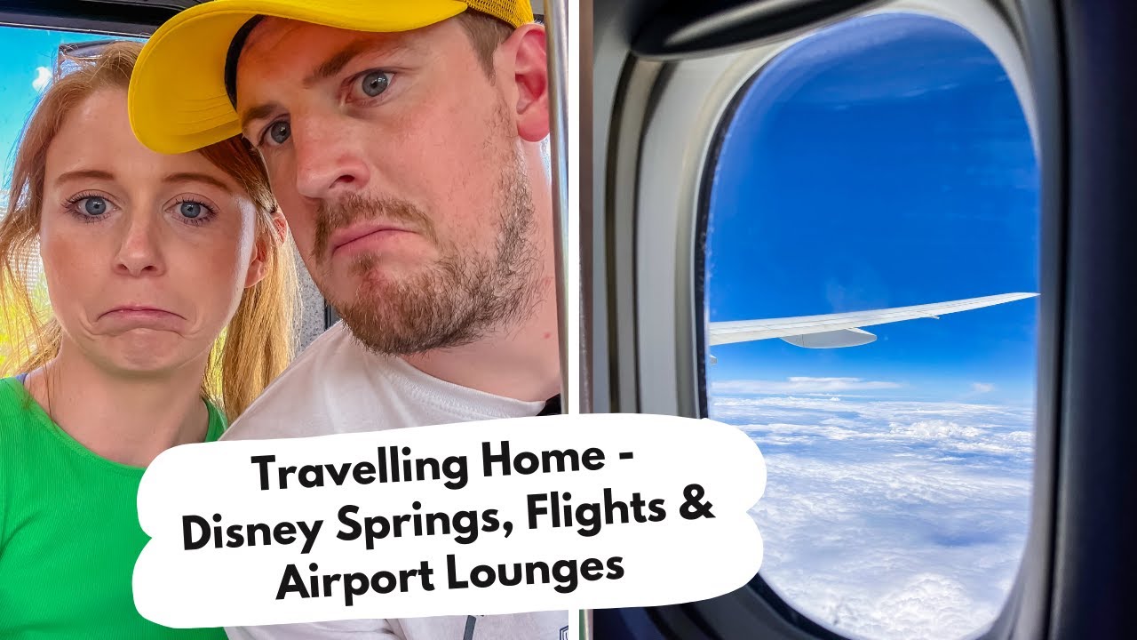 Day 14 - Disney Springs, Airport Lounges & A Long Flight Home - YouTube