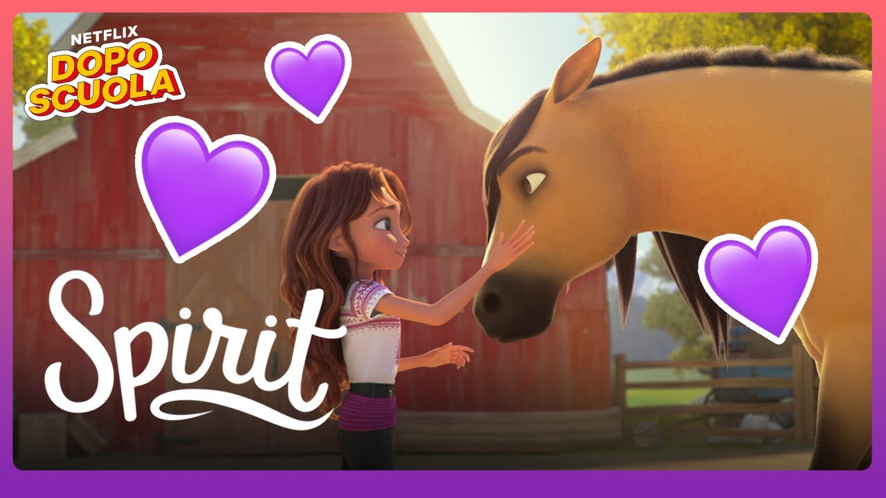 IL PRIMO INCONTRO di LUCKY e SPIRIT 🙌💖 Spirit - Il Ribelle 🐴 Netflix ...
