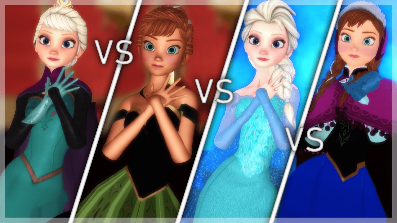 Frozen 'I’M NOT YOURS' Battle Of The Princesses Elsa and Anna - YouTube